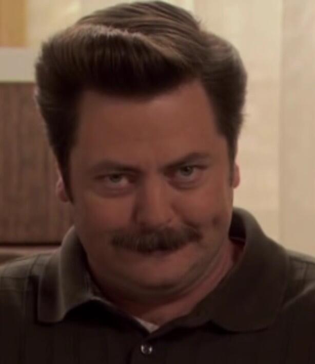 Ron Swanson Bigode