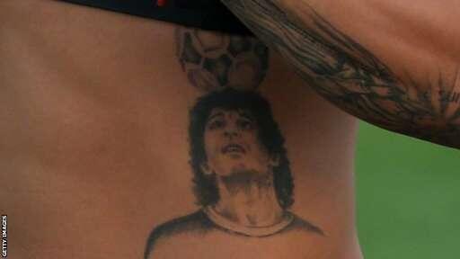 Ezequiel Lavezzi Tattoos