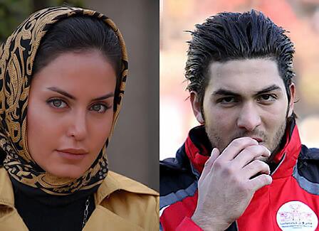 Elnaz Shakerdoost And Alireza Haghighi