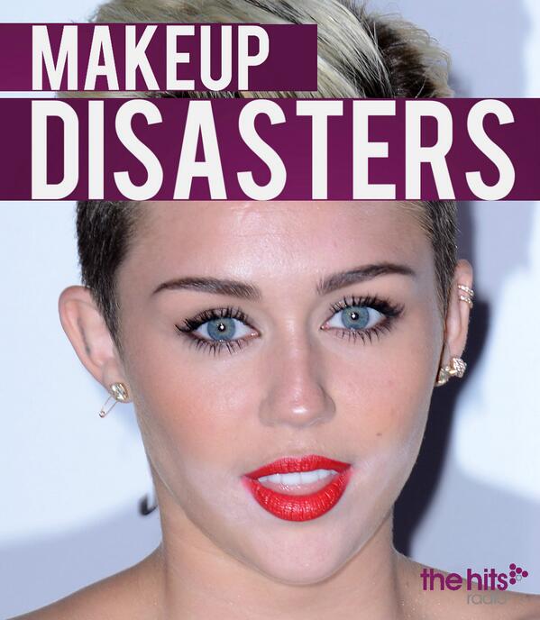 Celebrity Makeup Mishaps