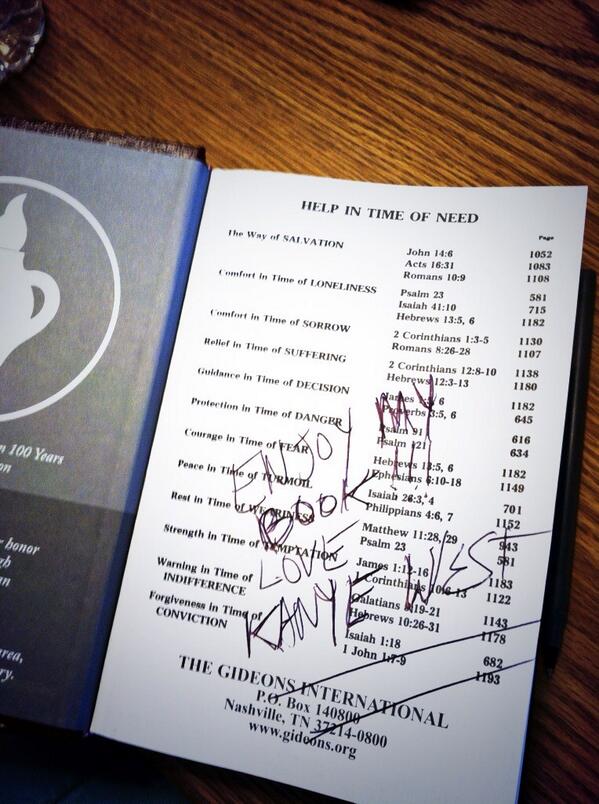 Kanye West Signature