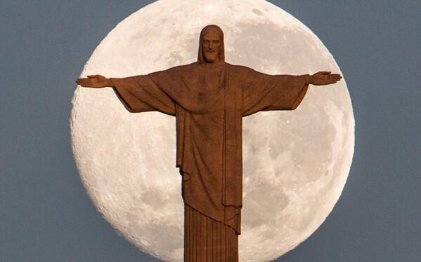 Christ The Redeemer Moon