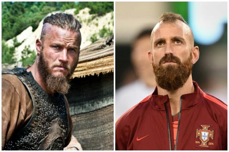 Raul Meireles beard, haircut and hairstyle pictures