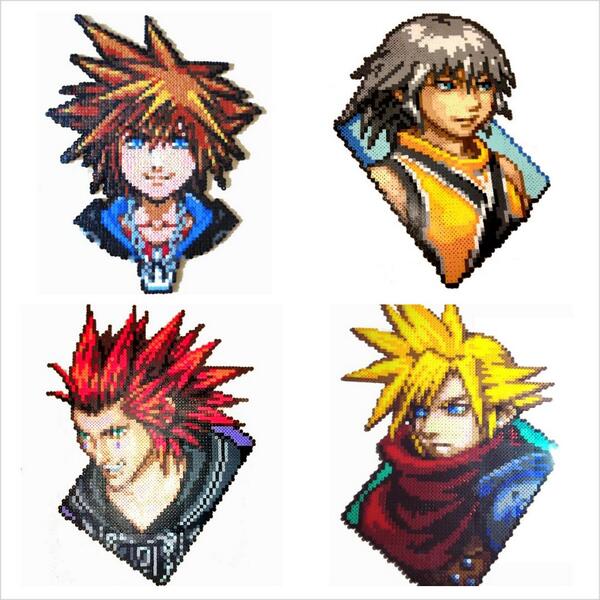 Kingdom Hearts Sprites Axel