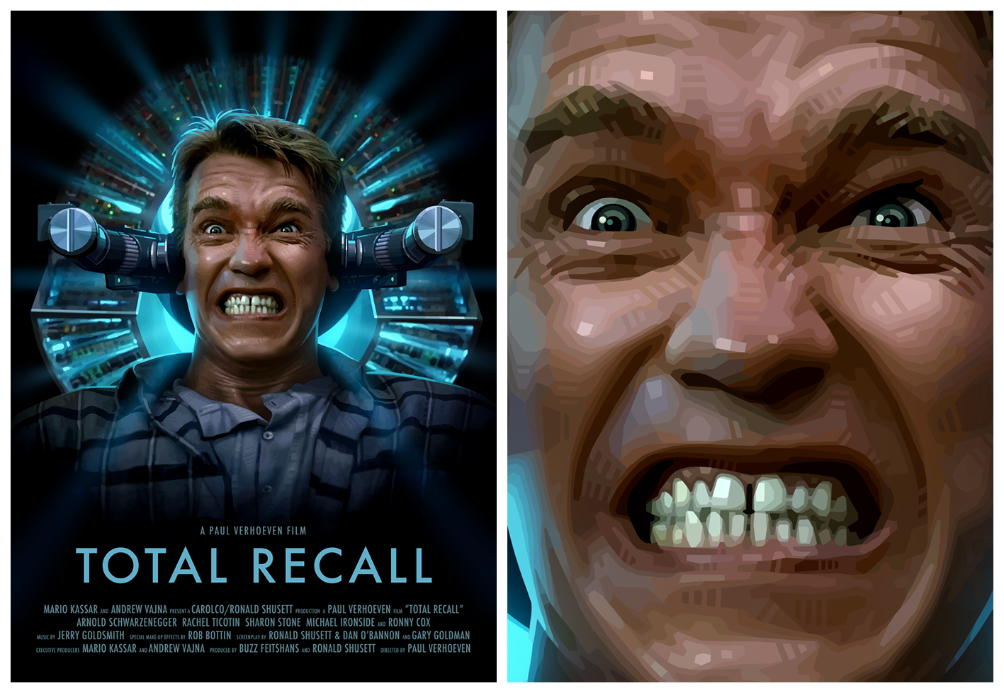 Total Recall Movie Poster