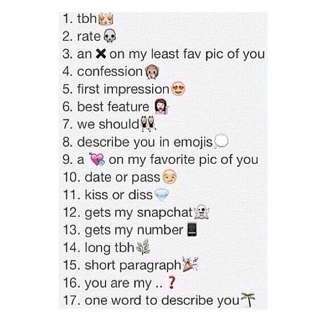 Tbh And Rate And Best Feature