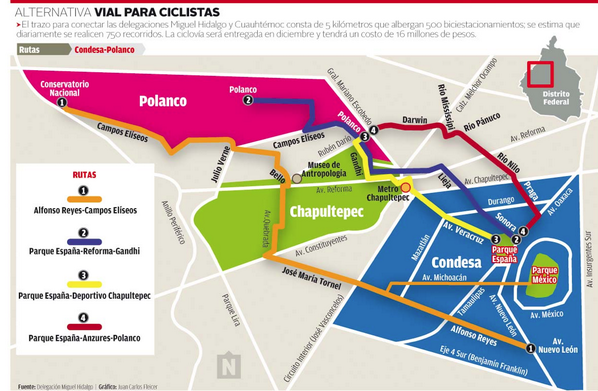 Invalidez grua admirar mapa de polanco mexico hogar Presa a pesar de