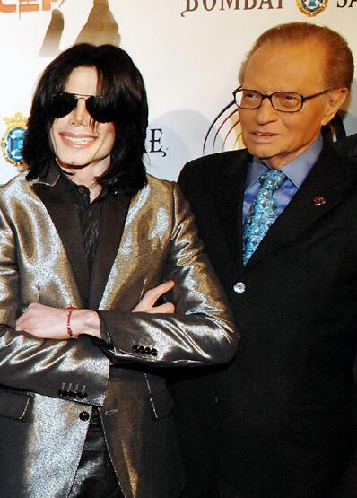 Michael Jackson Ghost On Larry King