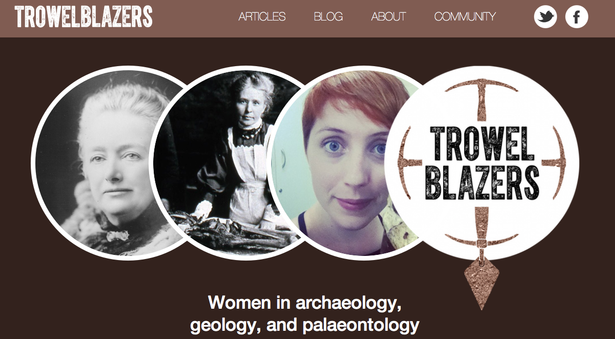 trowelblazers on Twitter: "I'm still in love with our fab new website. The homepage circles ...