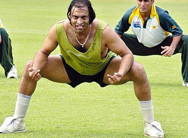 Shoaib Akhtar Muscles