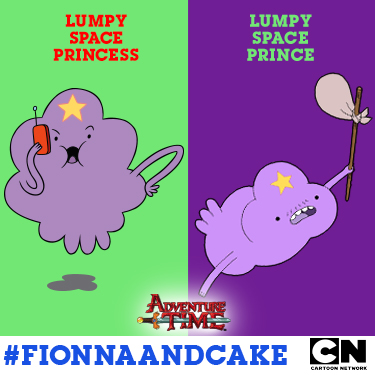 Lumpy Space Princess And Lumpy Space Prince