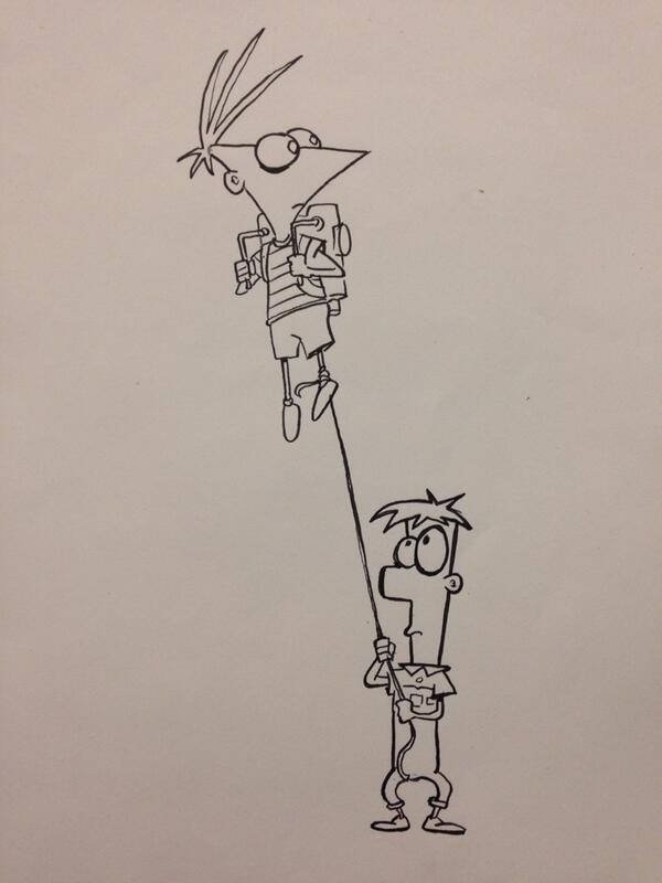 Phineas And Ferb Sketch
