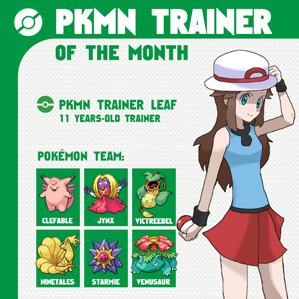 Pokemon Trainer Green Team