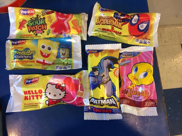 Popsicle Sour Patch Kids