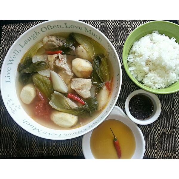 Sinigang With Rice