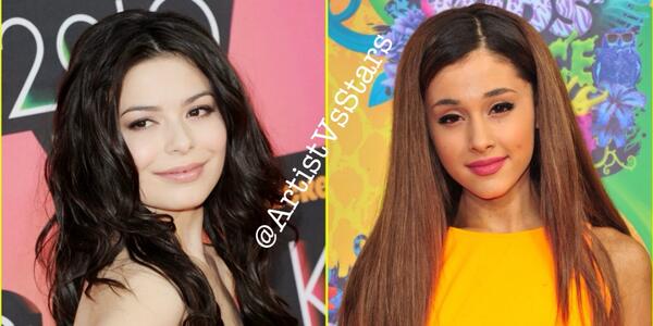 Ariana Grande And Miranda Cosgrove
