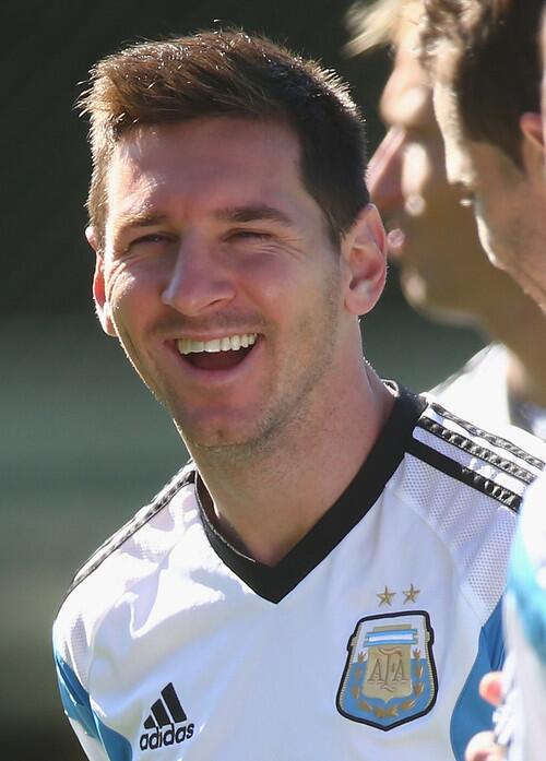Lionel Messi Smile
