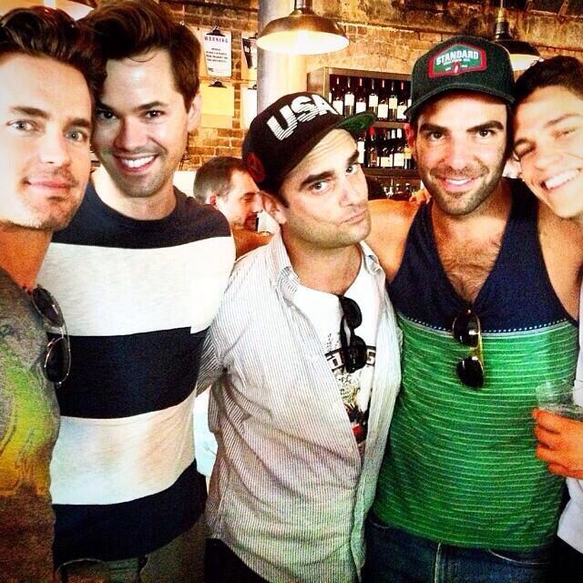 Andrew Rannells Matt Bomer