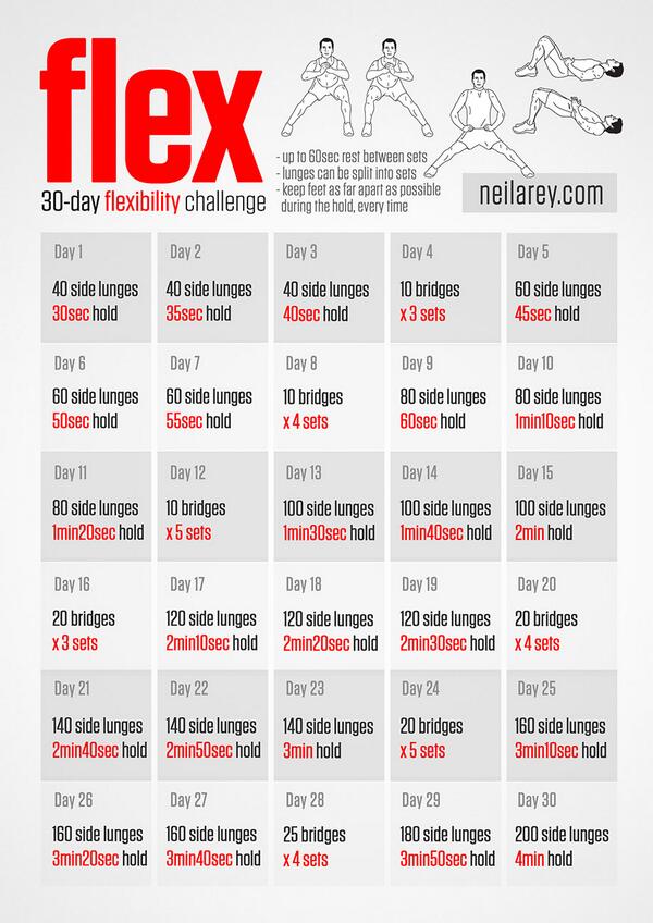 30 Day Stretching Challenge