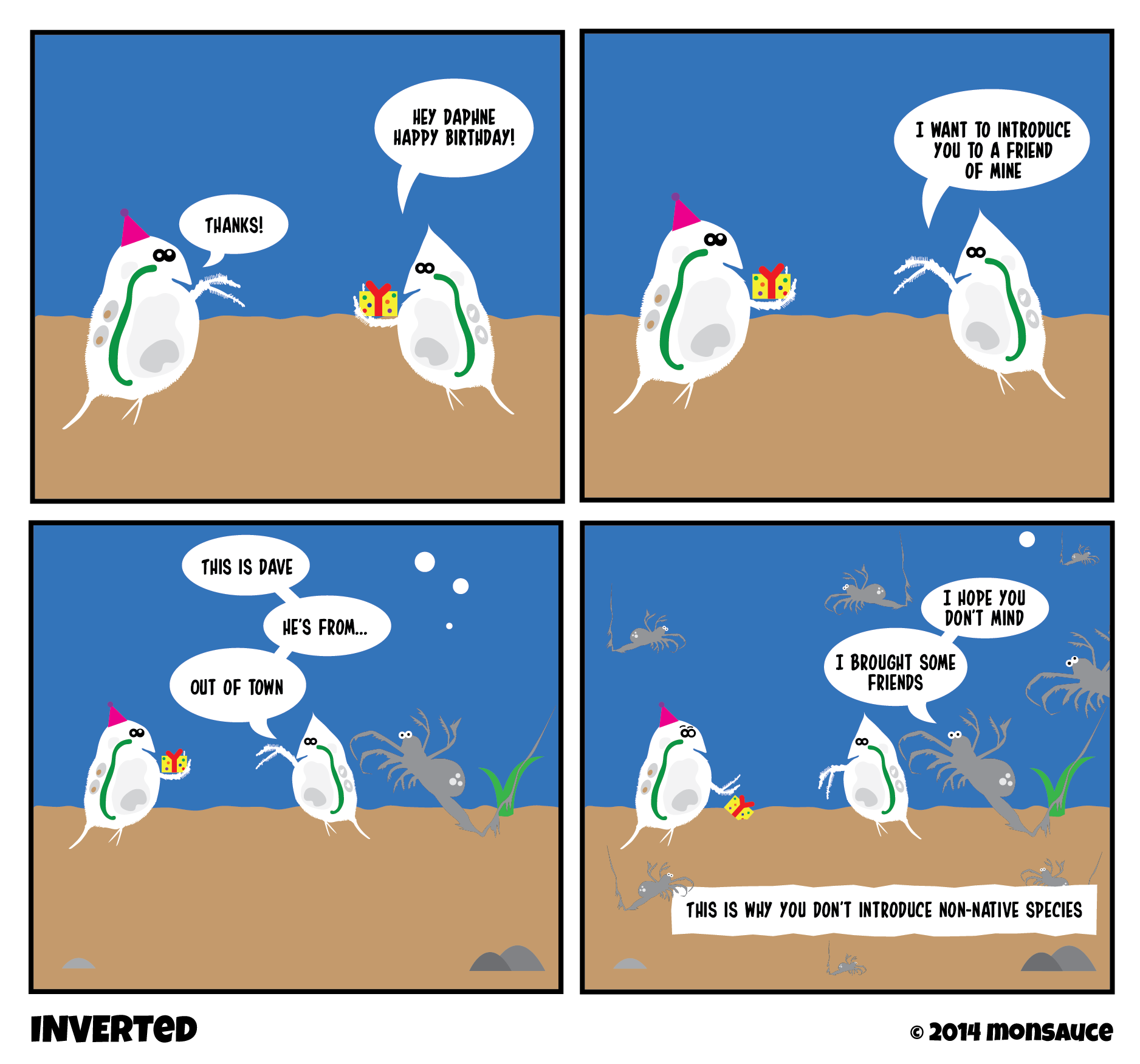 Invasive Species Cartoon