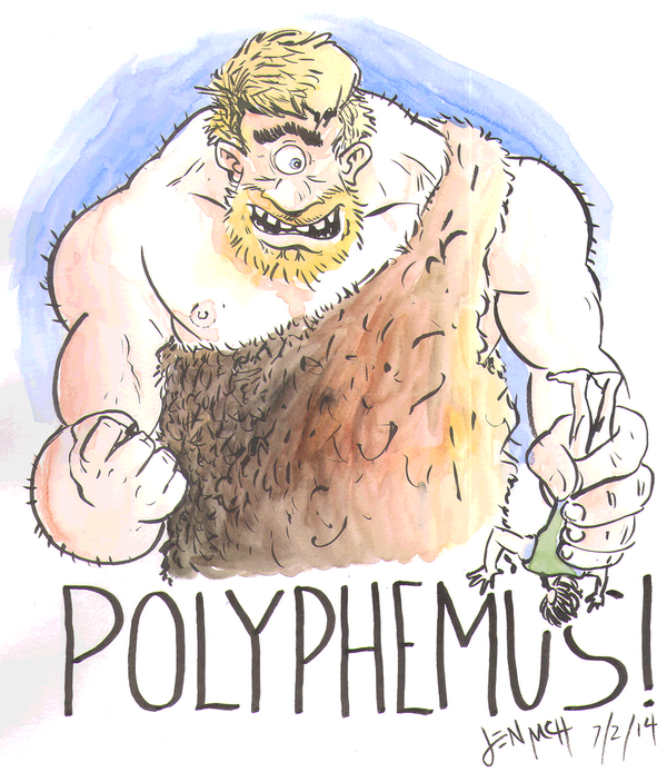 Polyphemus Cyclops Drawing