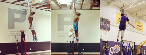 Andrew Wiggins Vertical Test