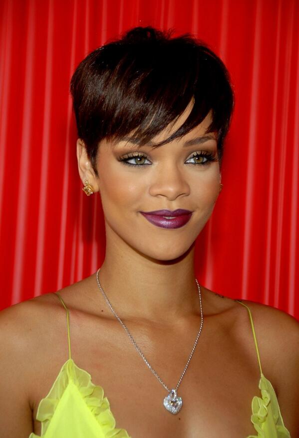 Rihanna Pixie Cut 2008