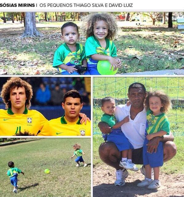 Thiago Silva David Luiz