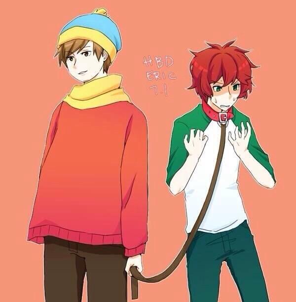 Anime South Park Kyle