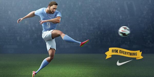 Risk Everything Nike Football Animation