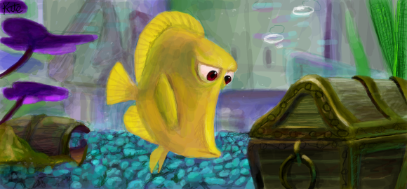 Finding Nemo Yellow Fish