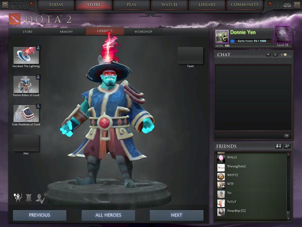 Storm Spirit Dota 2 Immortal
