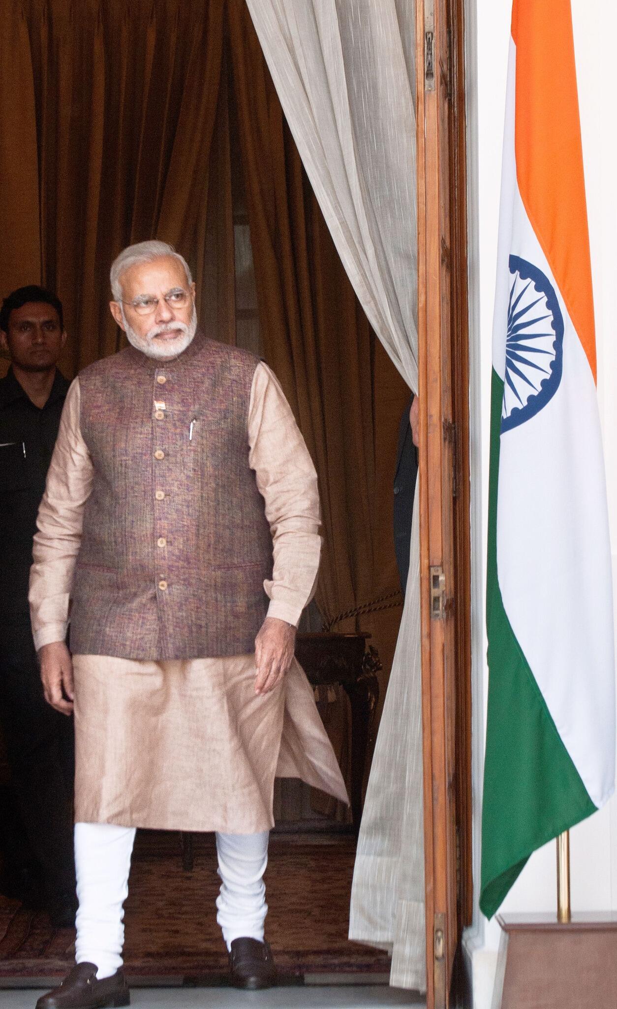 Narendra Modi Standing Full Size Photo Narendra Modi AI Images