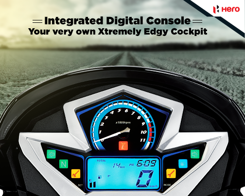 Hero Xtreme Sports Speedometer