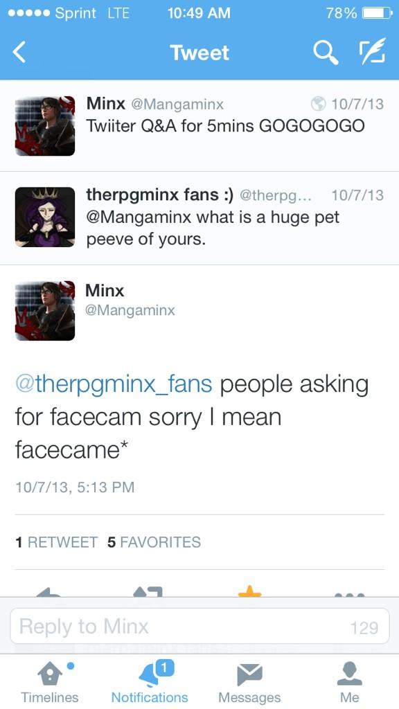 therpgminx fans :) (@therpgminx_fans) | Twitter