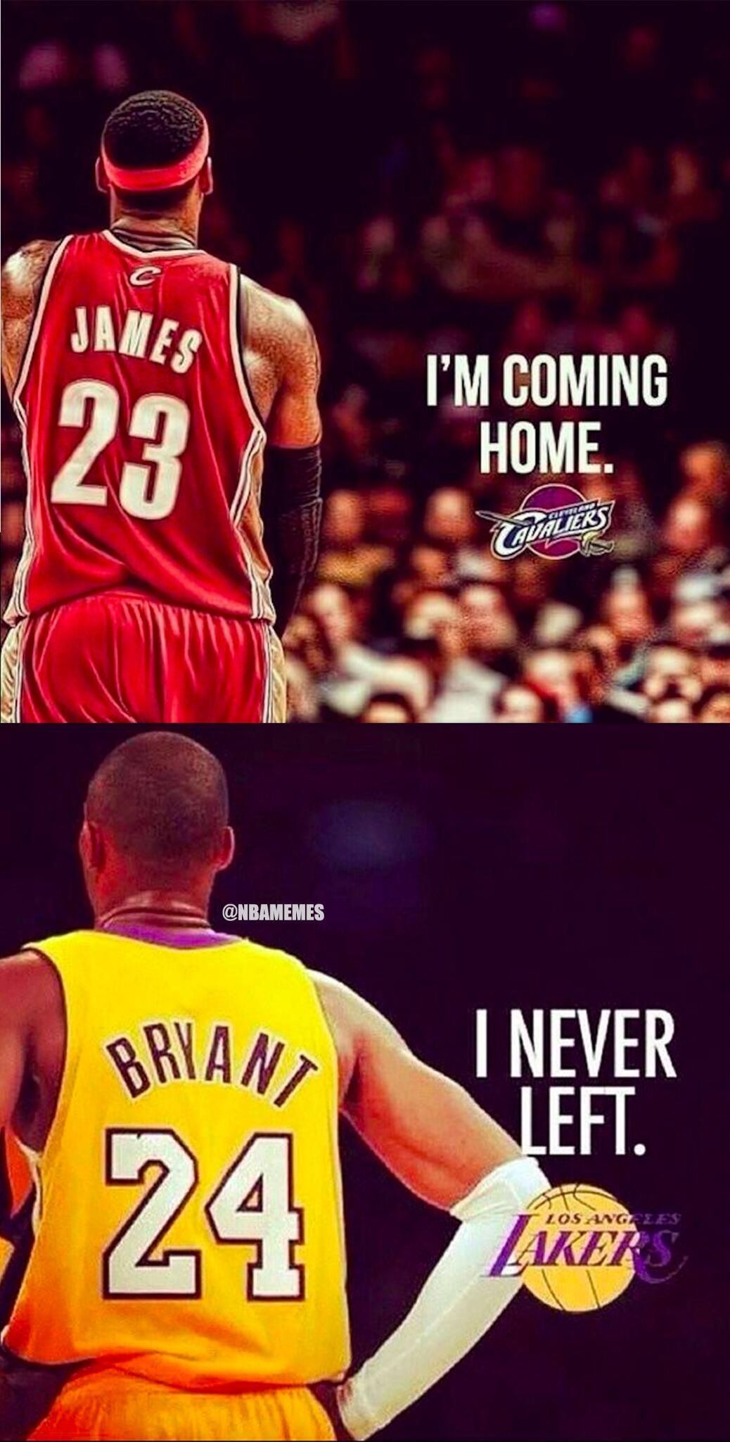Nba Memes Lebron And Kobe