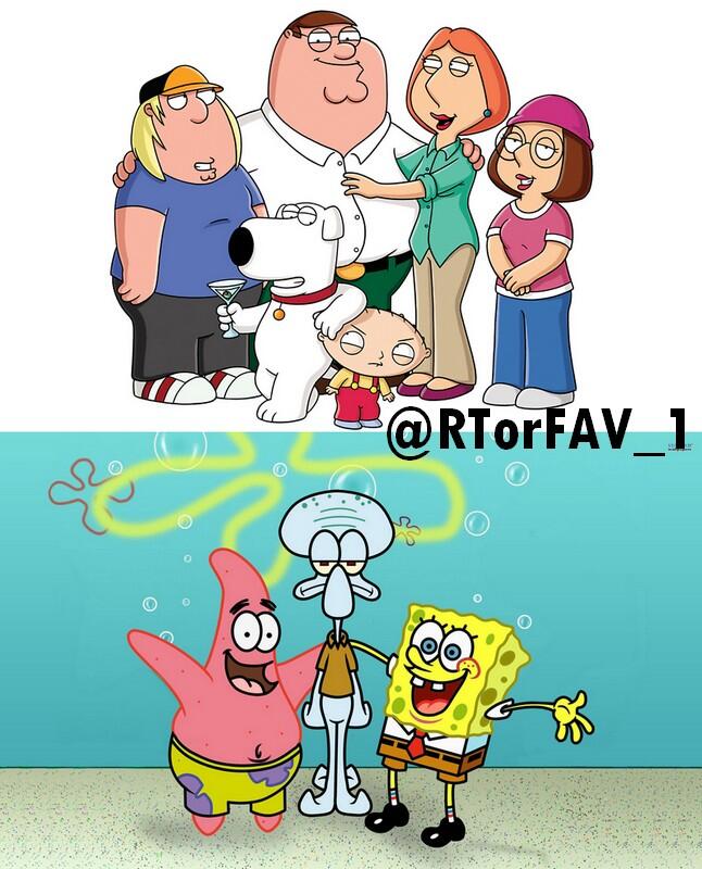 Spongebob Family Guy