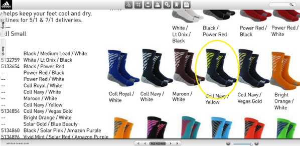 Equipment: Michigan to sport adidas "Shockwave" socks on the road | mgoblog