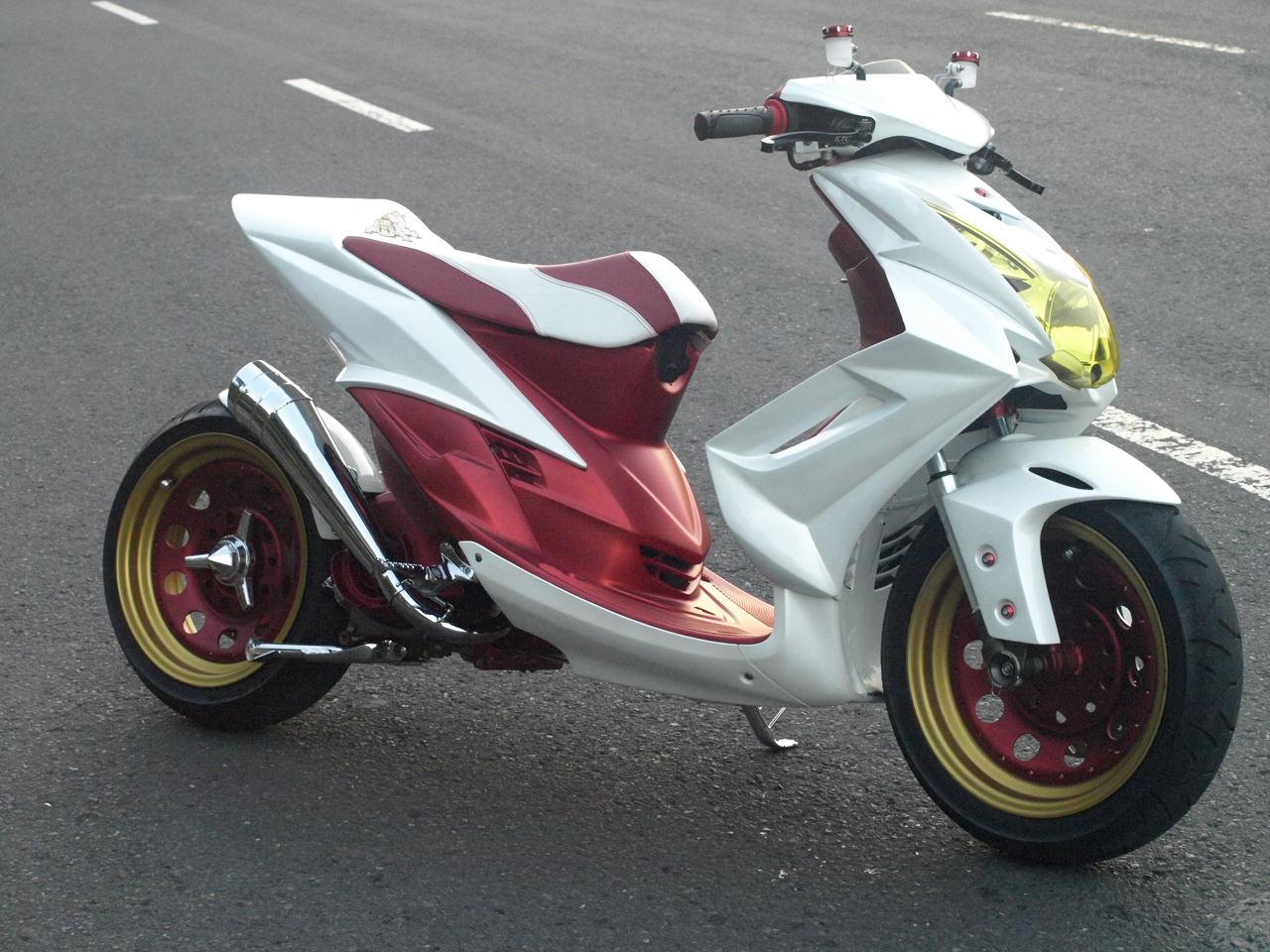Motor Mio Modifikasi