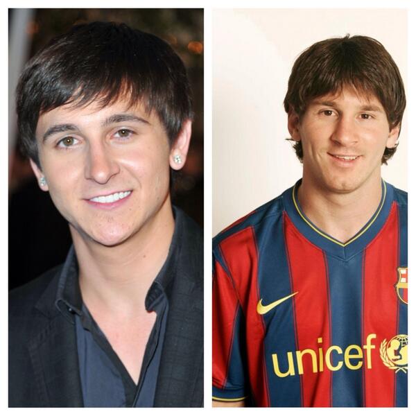 Classify american singer who looks like Messi