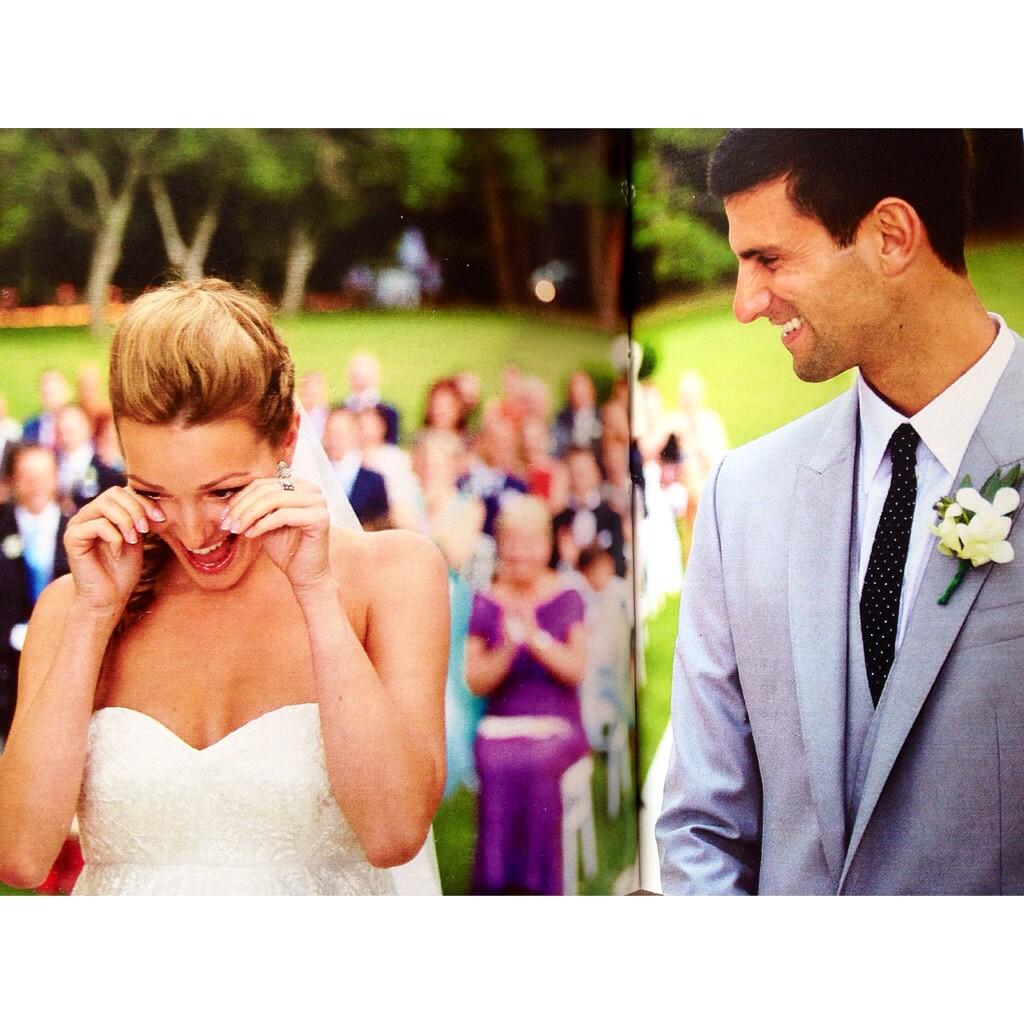 Novak Djokovic Jelena Ristic Wedding Picturess | Lipstick Alley