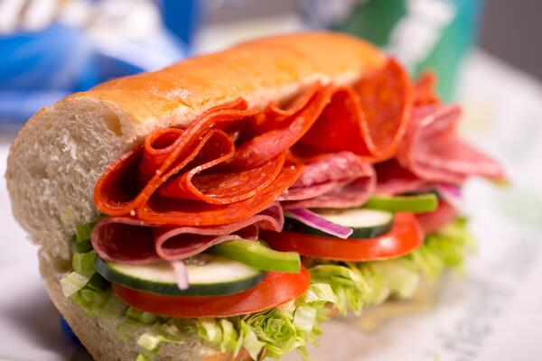 Subway Spicy Italian
