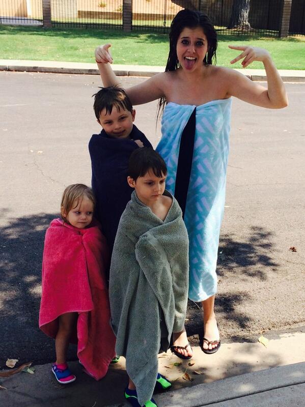 Little Kids Skinny Dipping