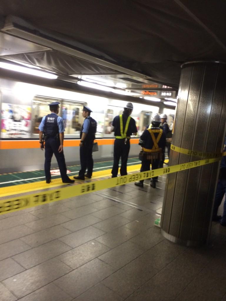 E531系 on Twitter: "上野で人身事故か http://t.co/vLctnyzohH"