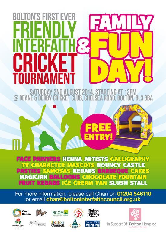 Past event – Friendly Interfaith Cricket Tournament and Family Fun Day ...
