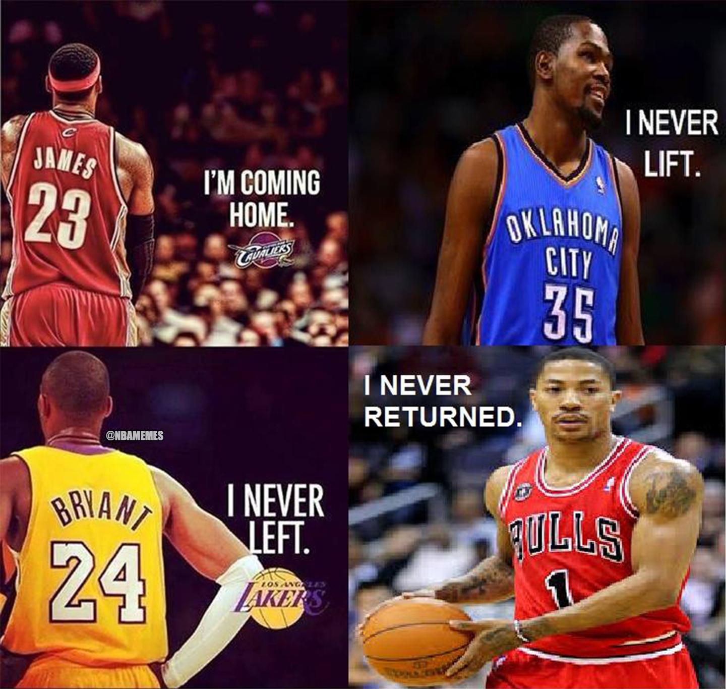 Derrick Rose Memes Making Fun Of Lebron