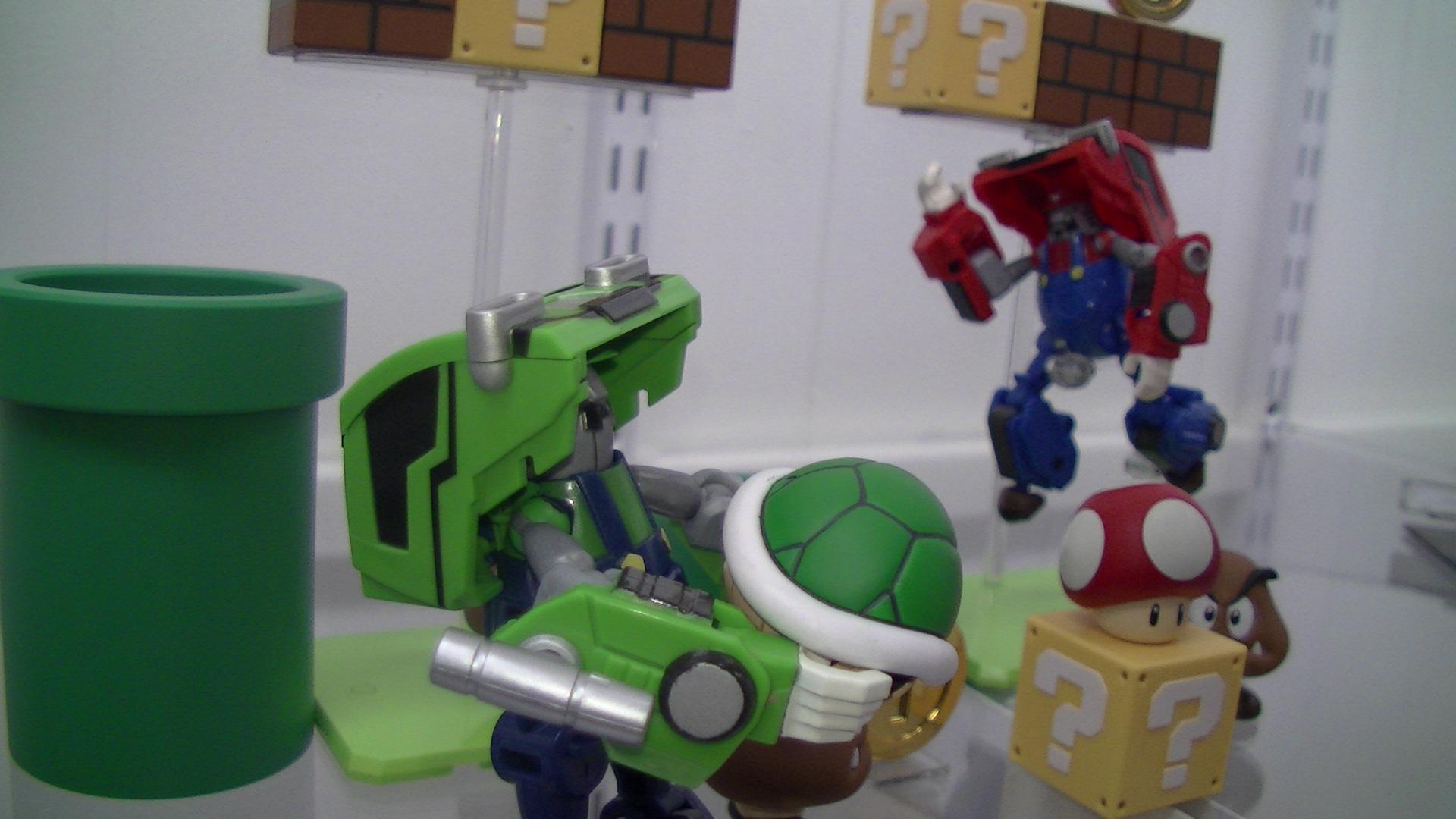 Mech Ideas TFcon 2014 Super Mario Colors Bluster and Trench Video ...