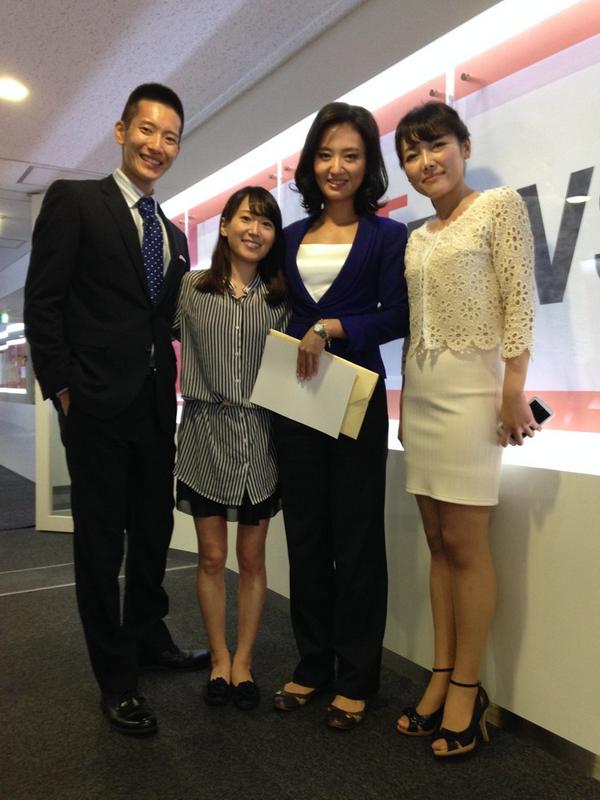 AWW... Shery Ahn wrapped up her last broadcast here at NHK World. We'll ...