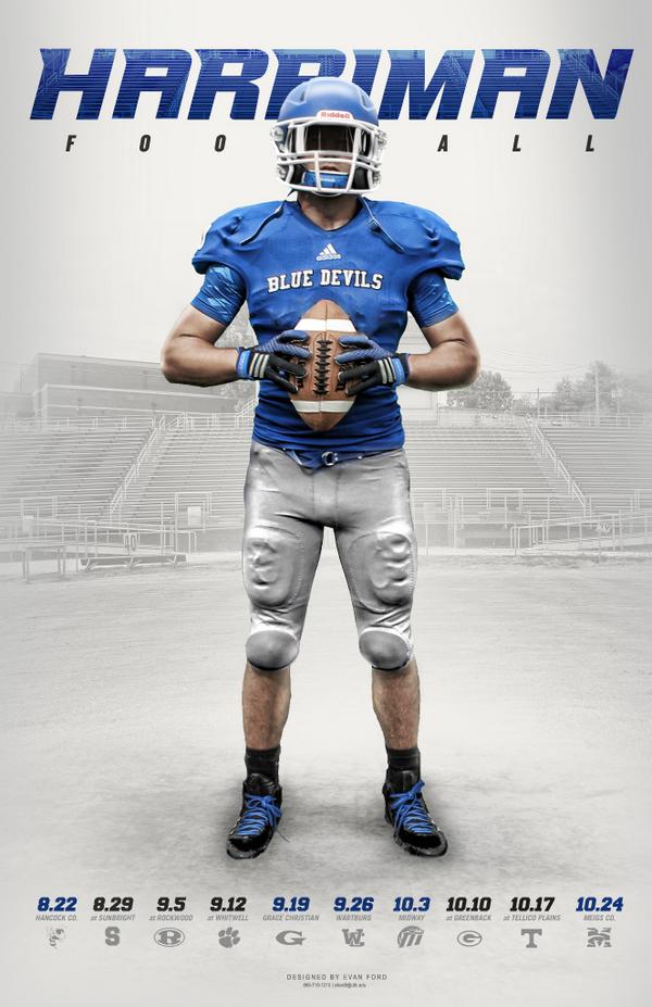 High School Football Posters