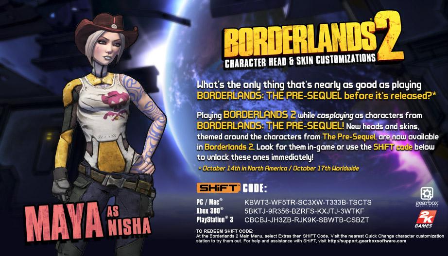 Borderlands 2 Characters Maya